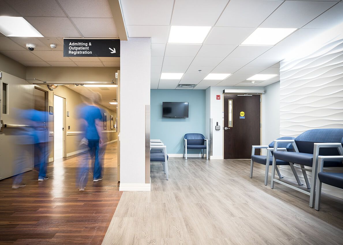 LewisGale Admissions and Outpatient Renovation | Hughes Associates